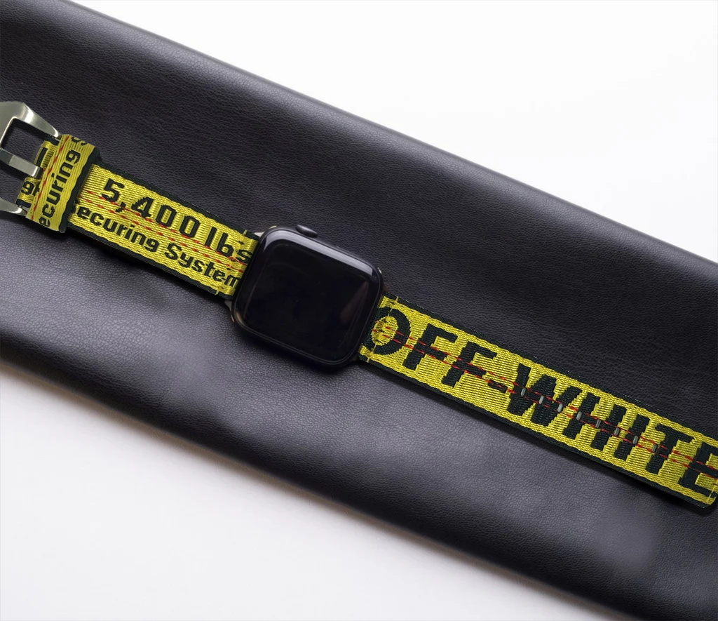 Off White Luxury High End Apple Watch band – Royalty High Fashion